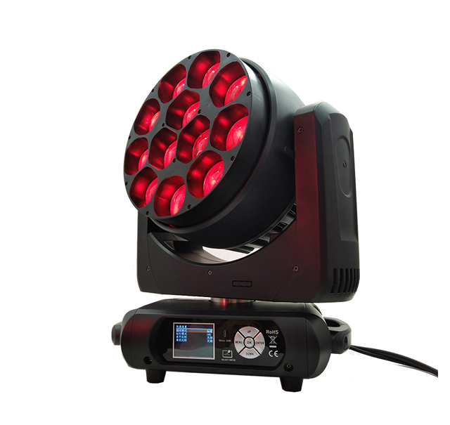12pcs 40W Bee-eye LED Zoom Moving Head: spelight